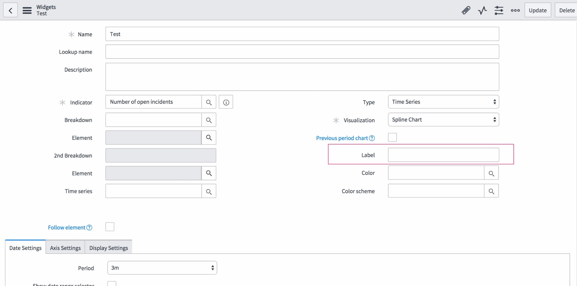 Solved: Performance Analytics - Chart Labels - ServiceNow Community