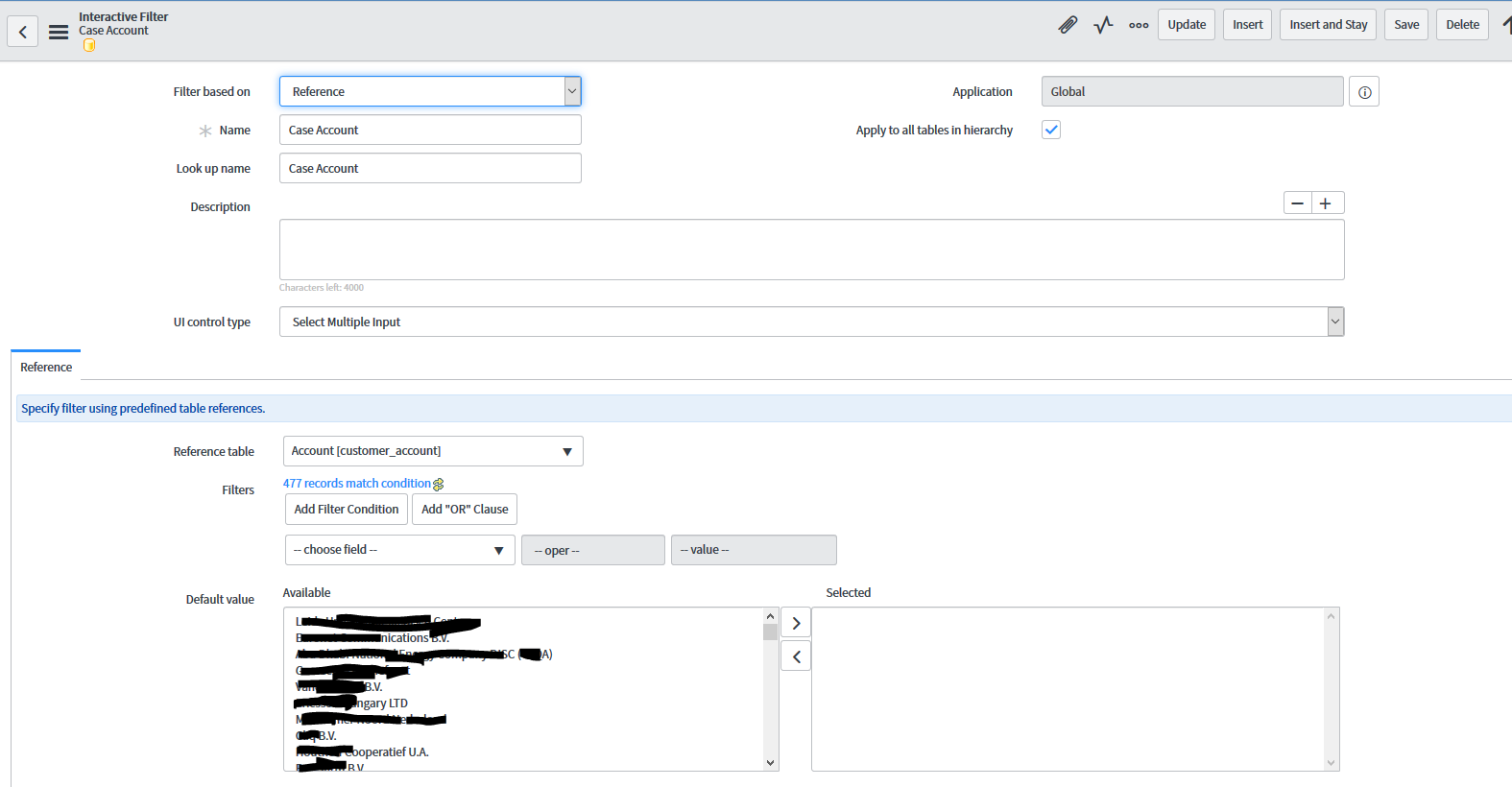 Solved: Interactive Filter is not working - ServiceNow Community