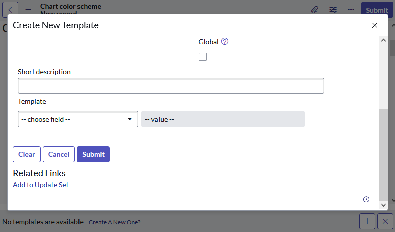 Reports - How to create a NEW palette (color to be... - ServiceNow ...