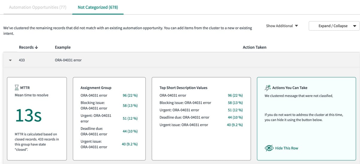 Introducing Automation Discovery, find ITSM automa... - ServiceNow ...