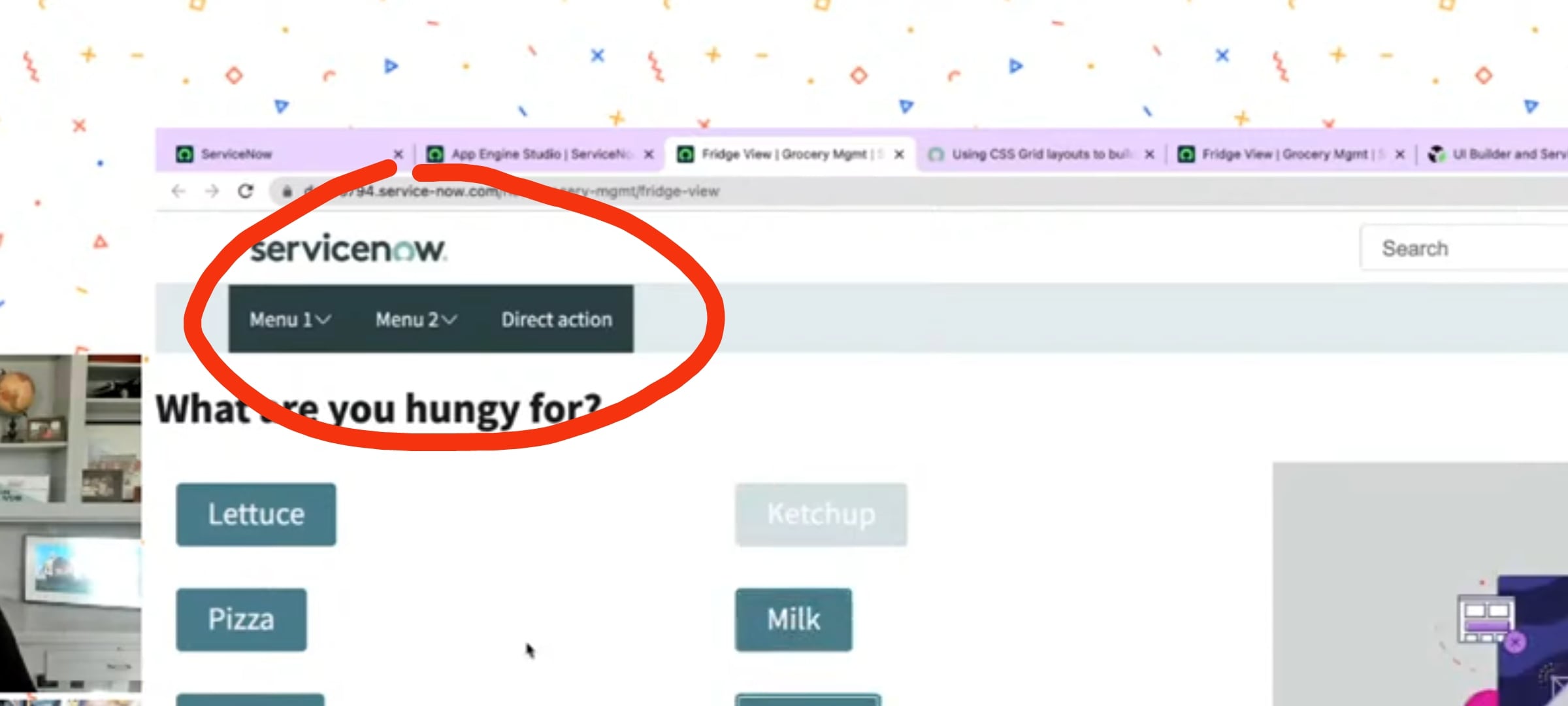 How to add new drop down UI builder header - ServiceNow Community