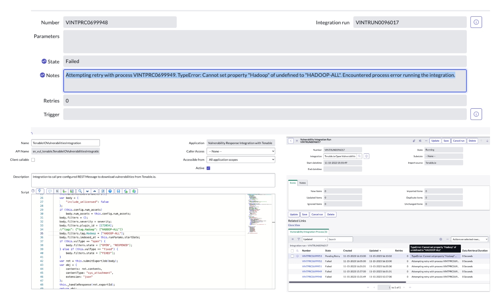 Solved: Tenable.io Vulnerability import for specific Asset... - Page 2 ...
