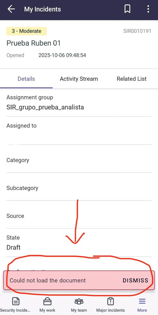 Error uploading files to ServiceNow Mobile Agent o... - ServiceNow ...