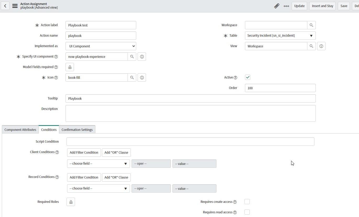 "There are no playbooks available" in Workspace - ServiceNow Community