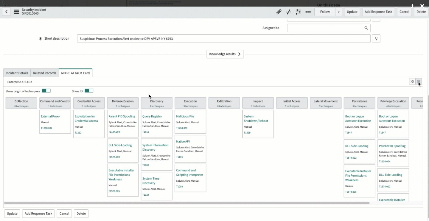 An introduction to the ServiceNow SecOps and MITRE... - ServiceNow ...