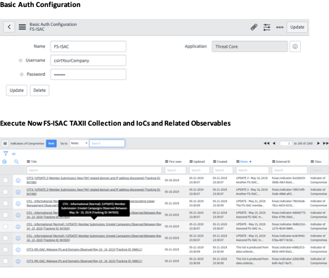 FS-ISAC STIX/TAXII Setup in ServiceNow - ServiceNow Community