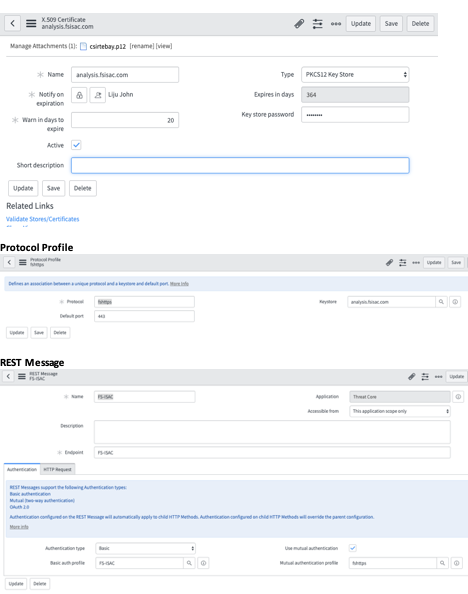 FS-ISAC STIX/TAXII Setup in ServiceNow - ServiceNow Community