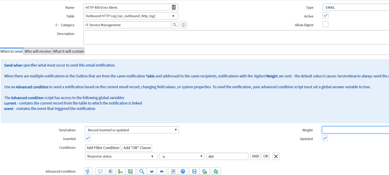 Solved: Notification for Table inserts sys_outbound_http_l ...