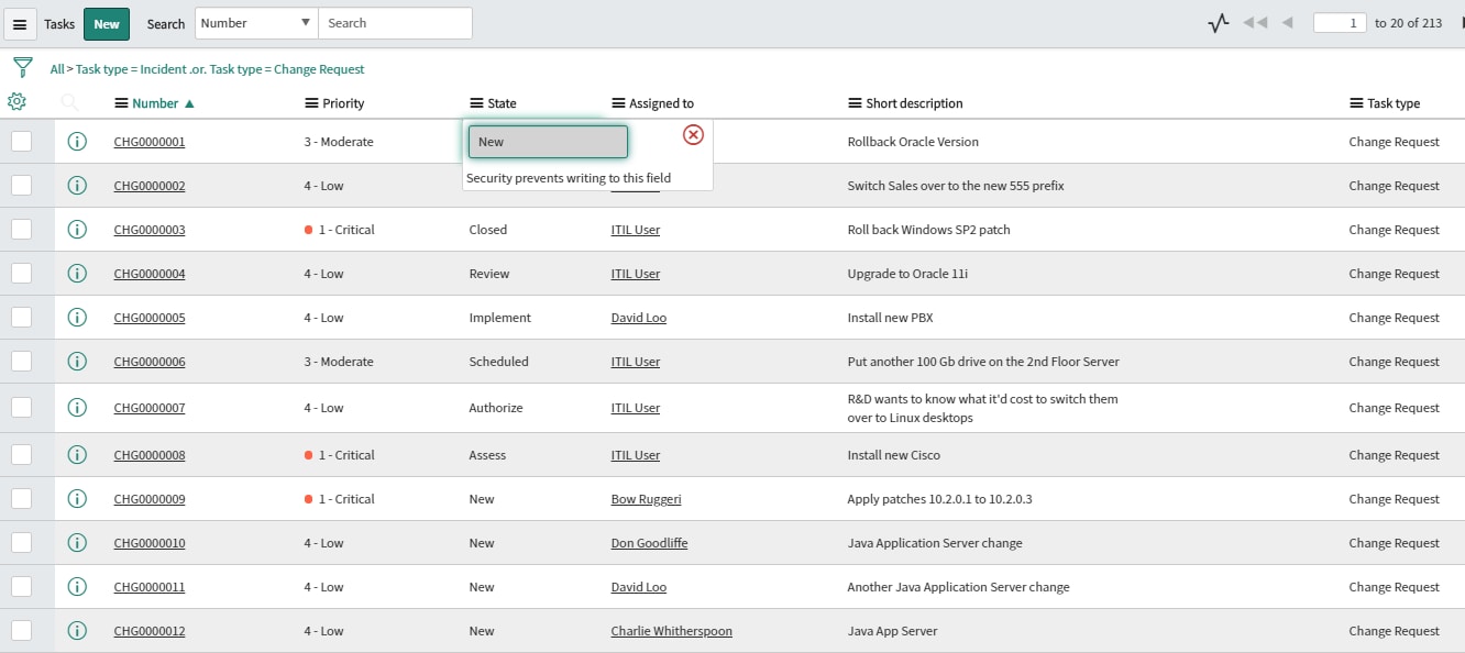 How to i select multiple Incidents and change the ... - ServiceNow ...