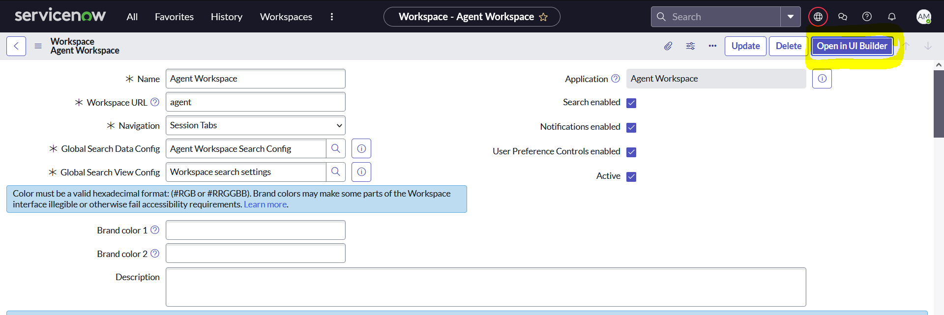 Solved: Service Operation Workspace - Page 2 - ServiceNow Community