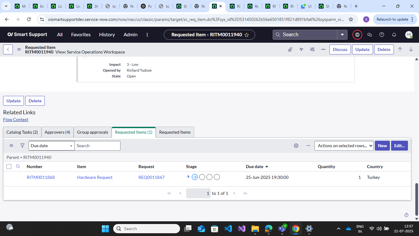 SOW - Related List Edit Button enabling - ServiceNow Community
