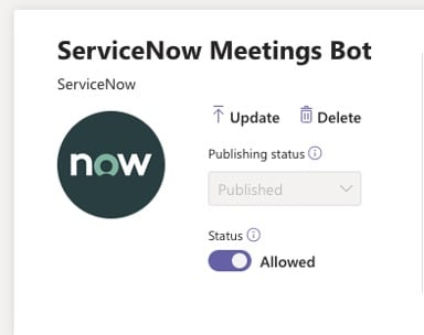FAQs on MS Teams Integrations - updated September ... - ServiceNow ...