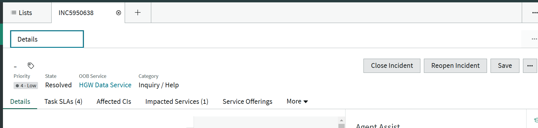 Solved: Automatically closing the resolved incidents withi ...