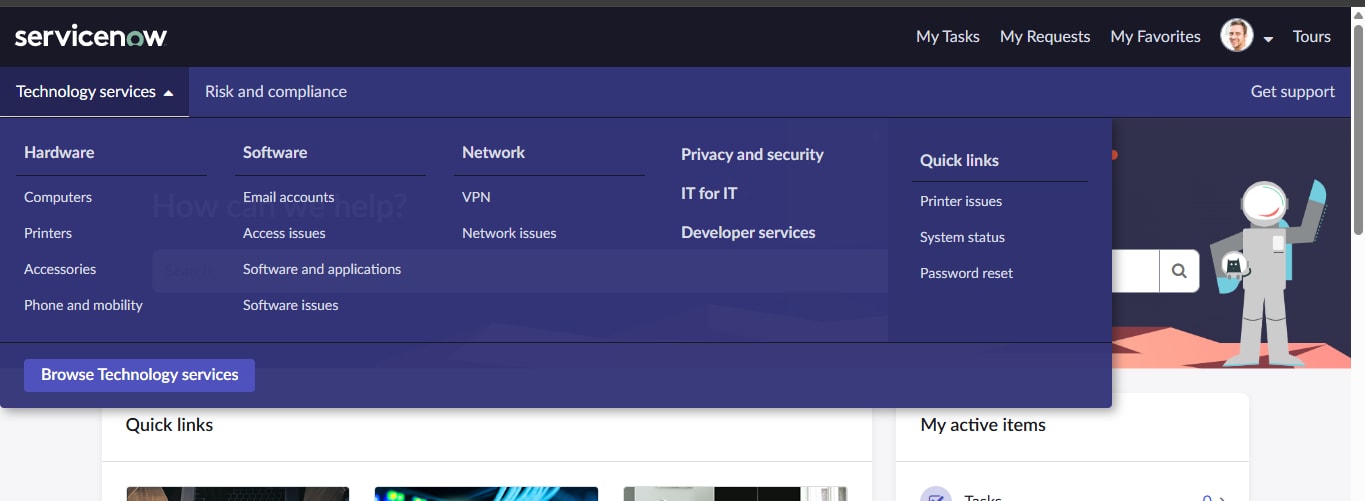 Taxonomy View- ESC - ServiceNow Community