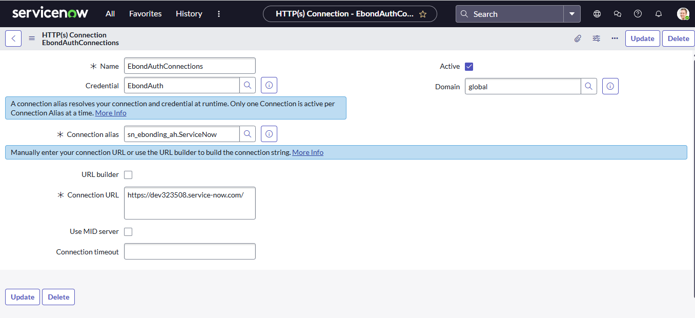 Facing issue in integration between two serviceNo... - ServiceNow Community