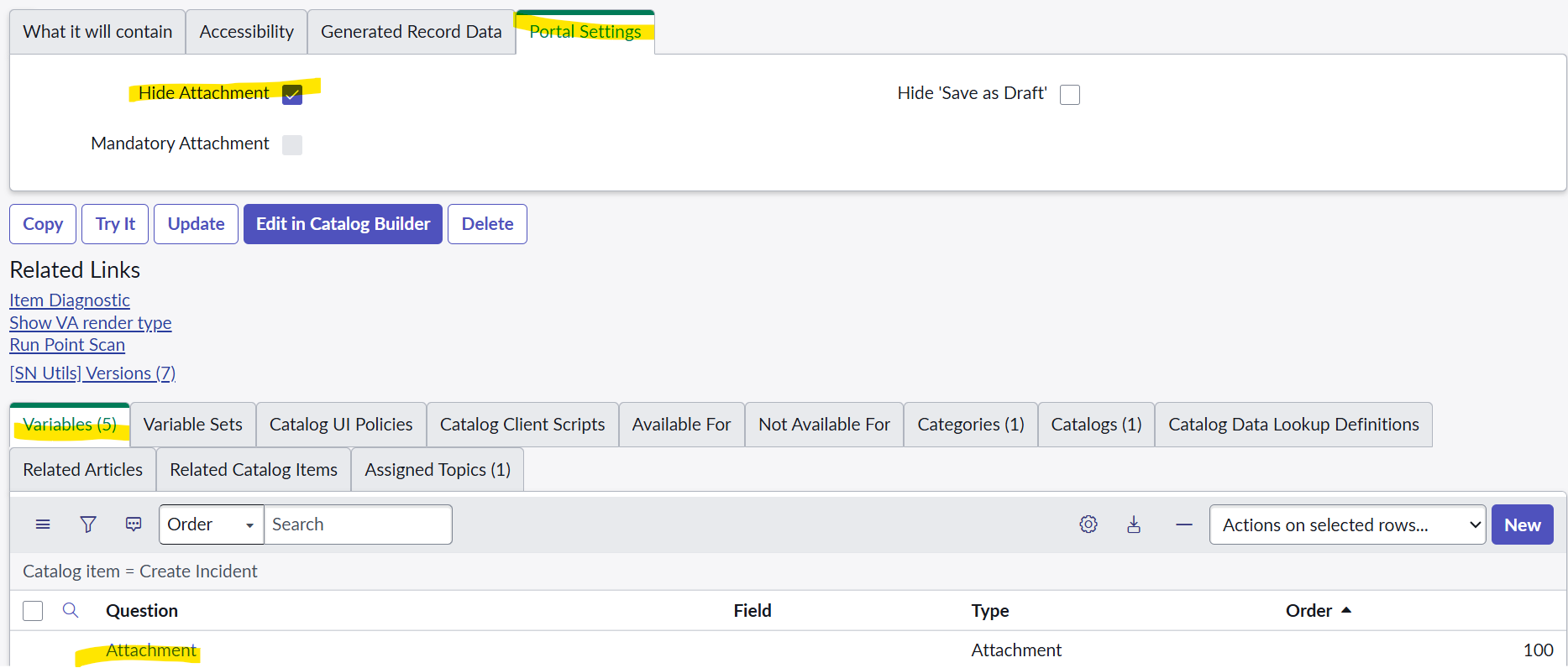 How to put attachments on top in record producer - ServiceNow Community