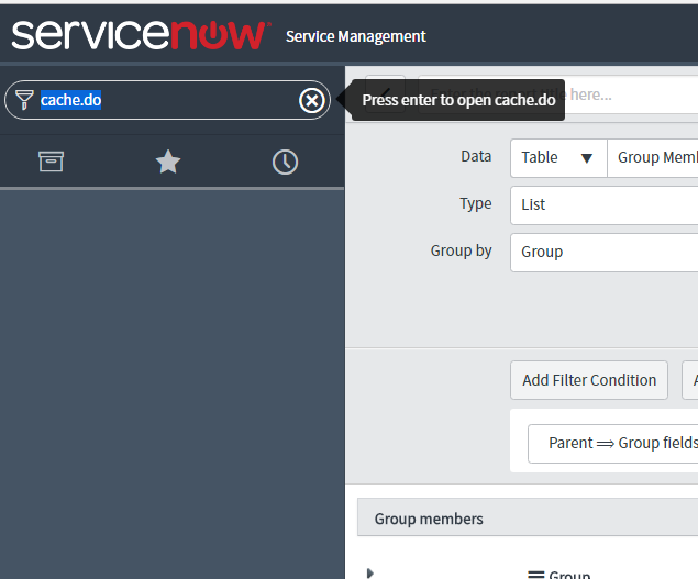 Como limpar o cache? - ServiceNow Community