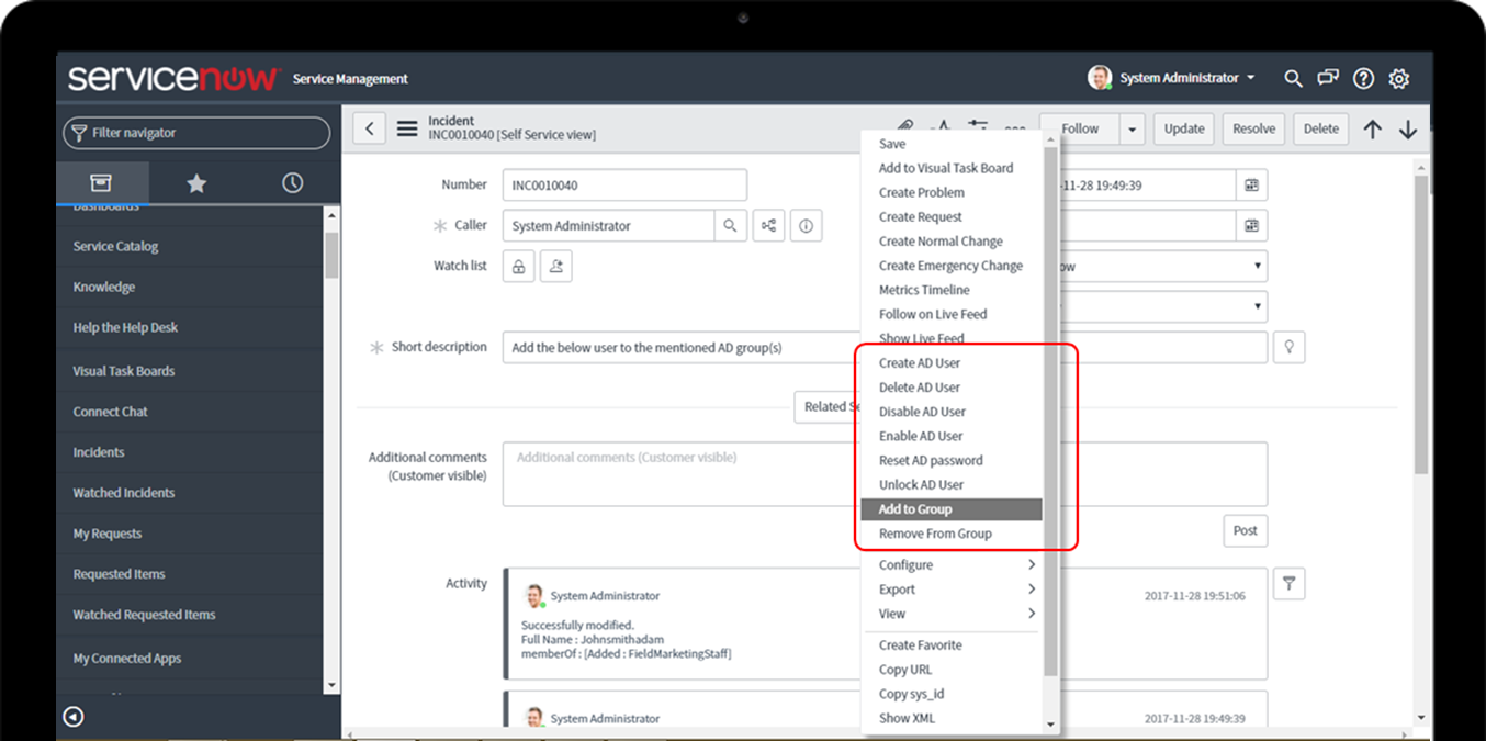 Employee Centric User Life Cycle Management Servicenow Community
