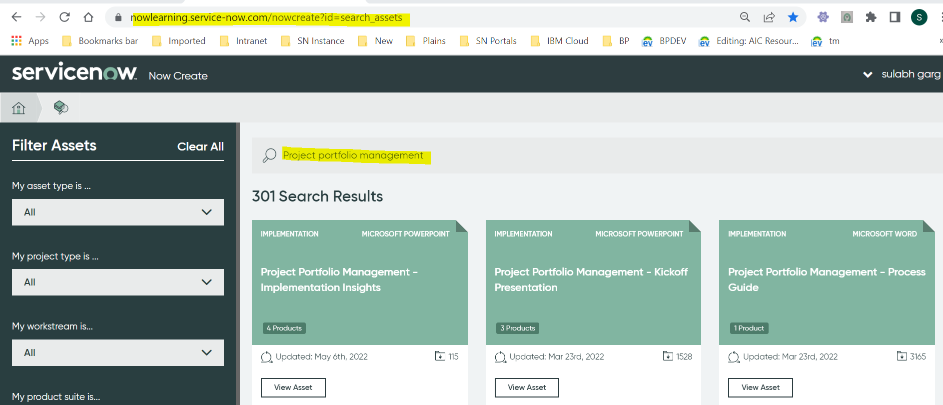 Solution design for PPM Module - ServiceNow Community
