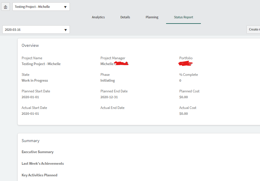 Solved: How to change Changing Status Report layout in $pm ...