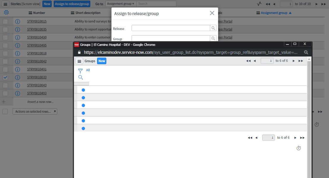 Solved: Agile groups - Page 2 - ServiceNow Community