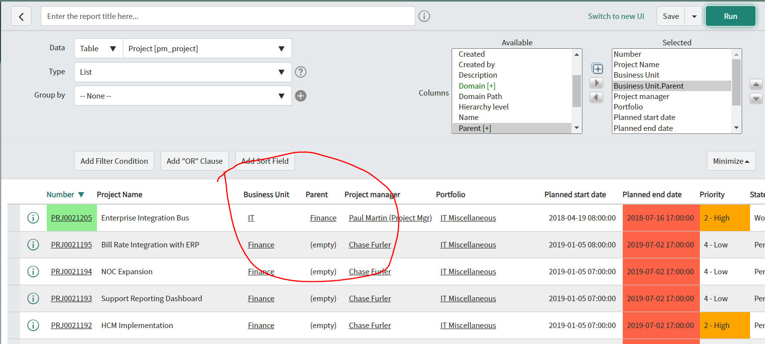 Org Hierarchy: Business Units/Departments/Location... - ServiceNow ...