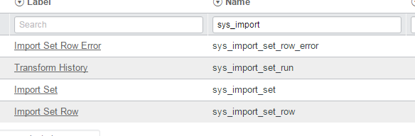 Solved: How to report on sys_import_set table ? - ServiceNow Community
