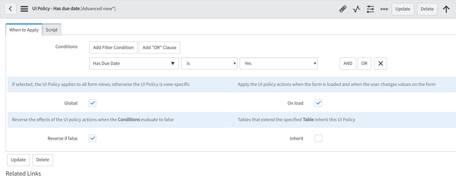 Solved: How do I hide a related list on load? - ServiceNow Community