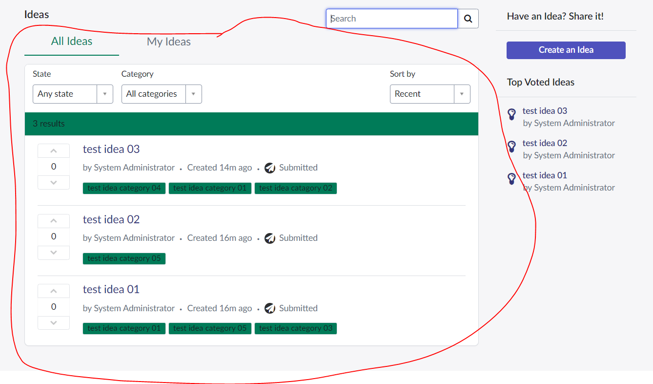 Idea Portal Configuration - ServiceNow Community