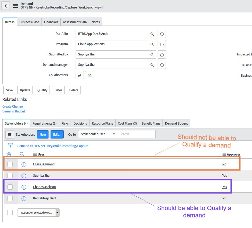 Steps to configure demand screening state - ServiceNow Community