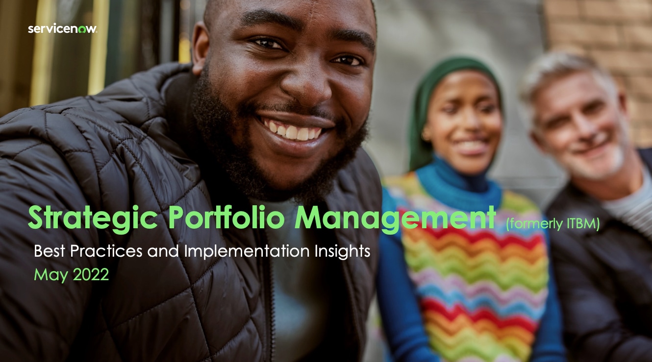 SPM Best Practices and Implementation Insights - ServiceNow Community