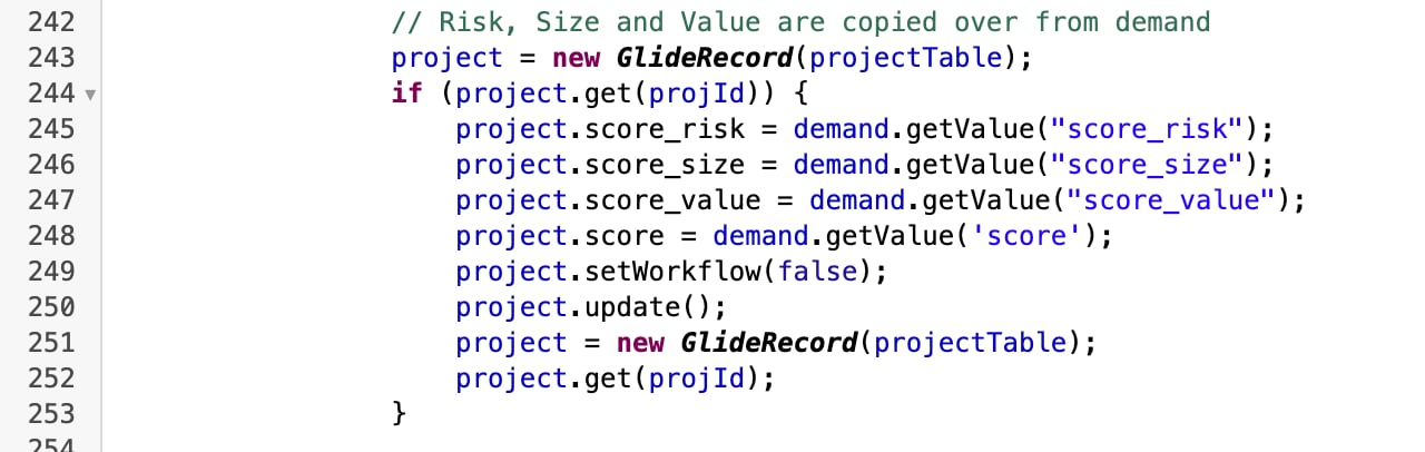 Demand to project conversion - ServiceNow Community