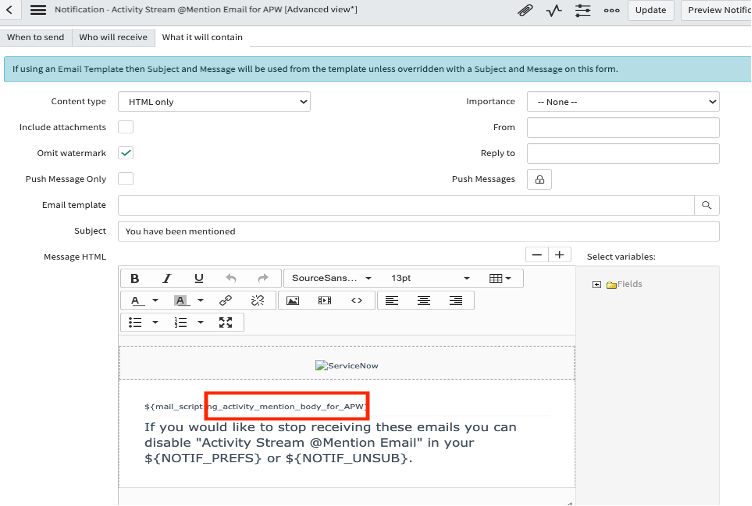 Steps to configure email notification when users a... - ServiceNow ...