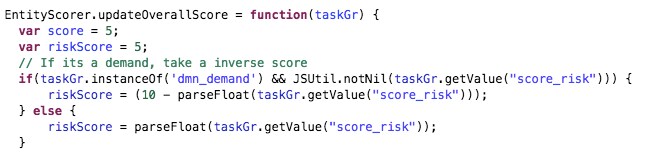 How the Demand Score and Project Score are calcula... - ServiceNow ...