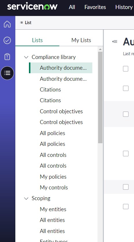 Workspace List menu contains duplicate 'modules' (... - ServiceNow ...
