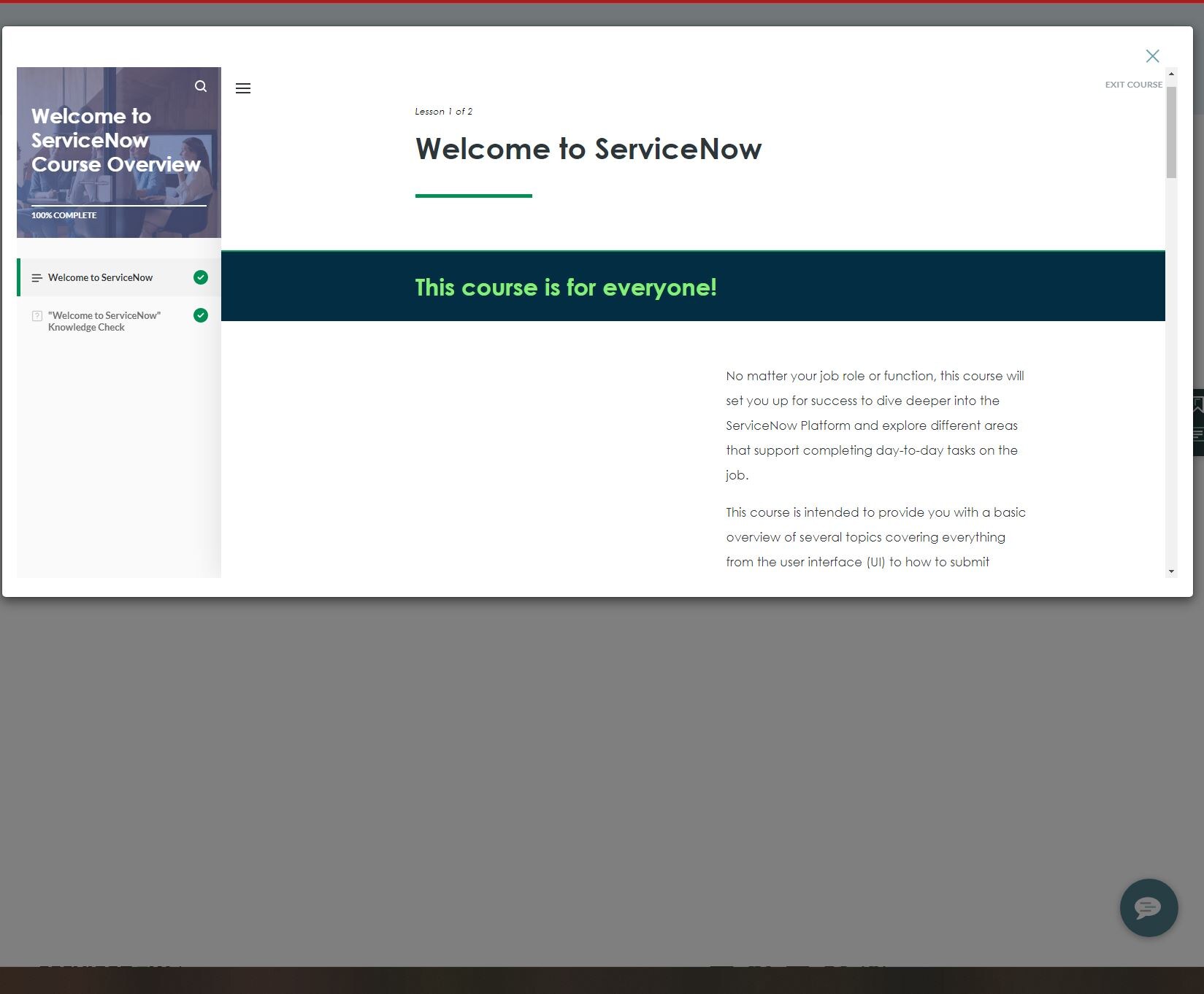Solved: Reading Pane within NowLearning - ServiceNow Community
