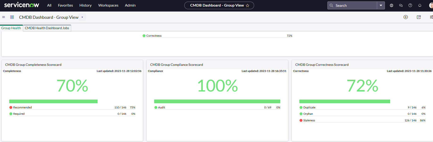 Keep failing at task 06 Display Audit Results on C... - ServiceNow ...