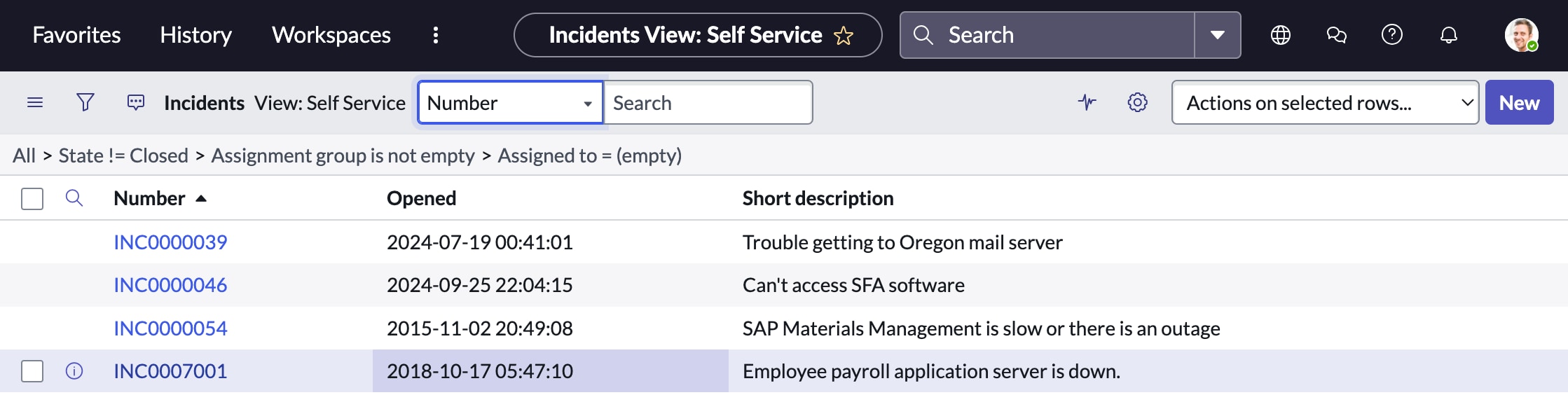 Solved: I need help with Lists and Filters Task - ServiceNow Community