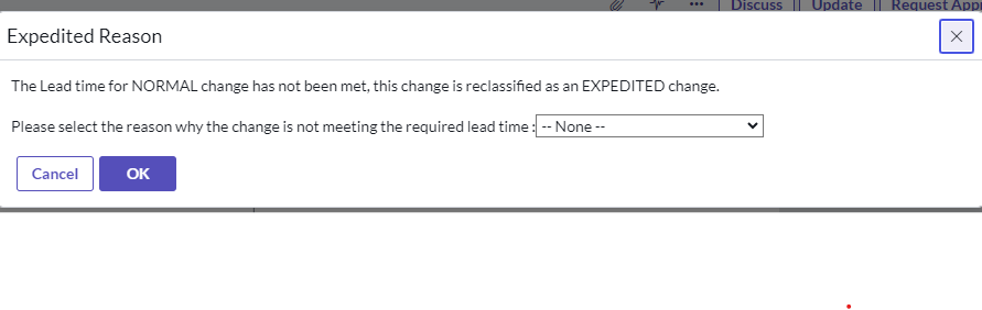 Trying to create an Normal change but it is redire... - ServiceNow ...