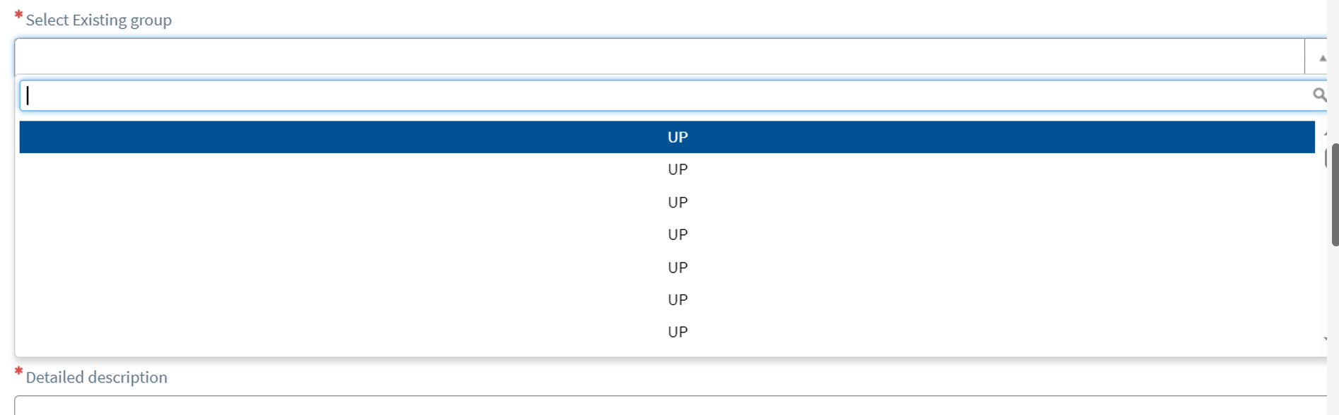 Solved: Lookup select box is not showing choices on the va ...