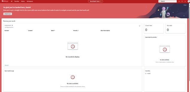 Delegated User cannot view Assignments / Approvals... - ServiceNow ...