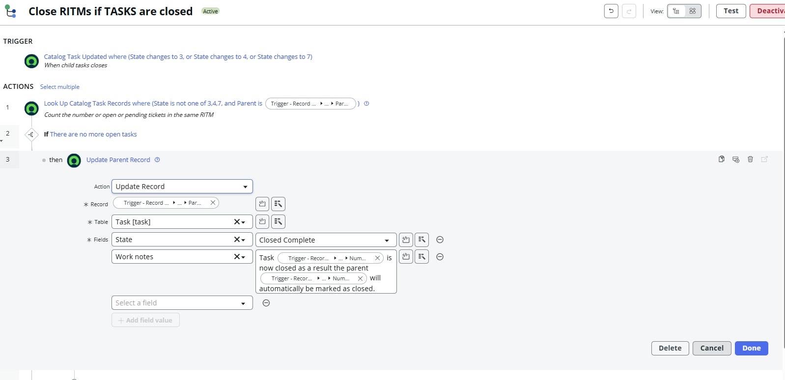 Solved: RITM stage not being updated when Flow and subflow ...