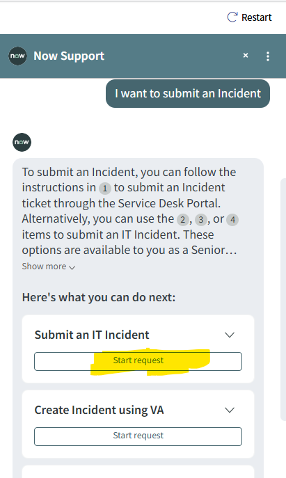 VA: How to use custom "Request catalog item (LLM)"... - ServiceNow ...