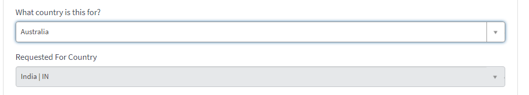 set field based on logged in used country - ServiceNow Community