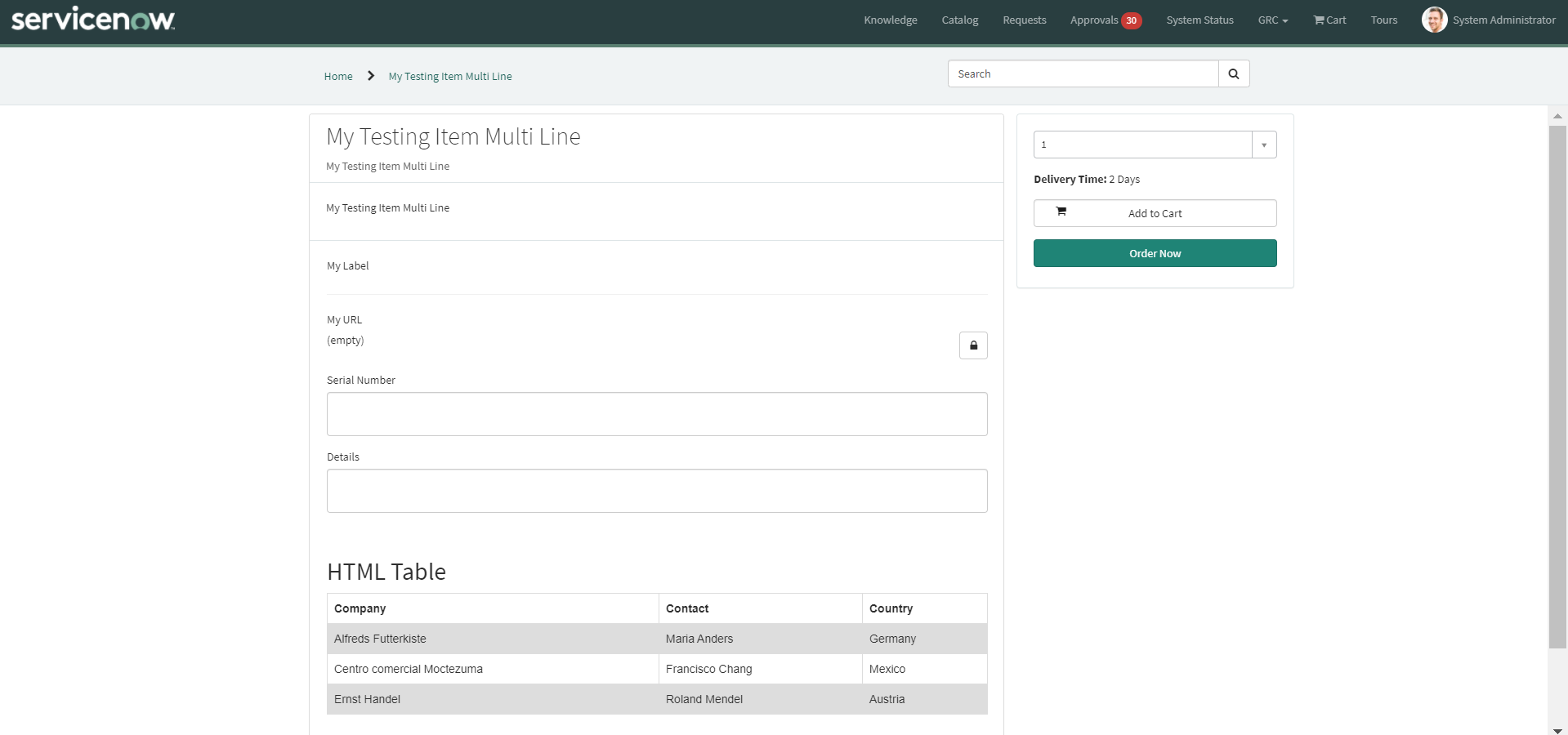 Solved: Add tables with rows and columns in the catalog it ...