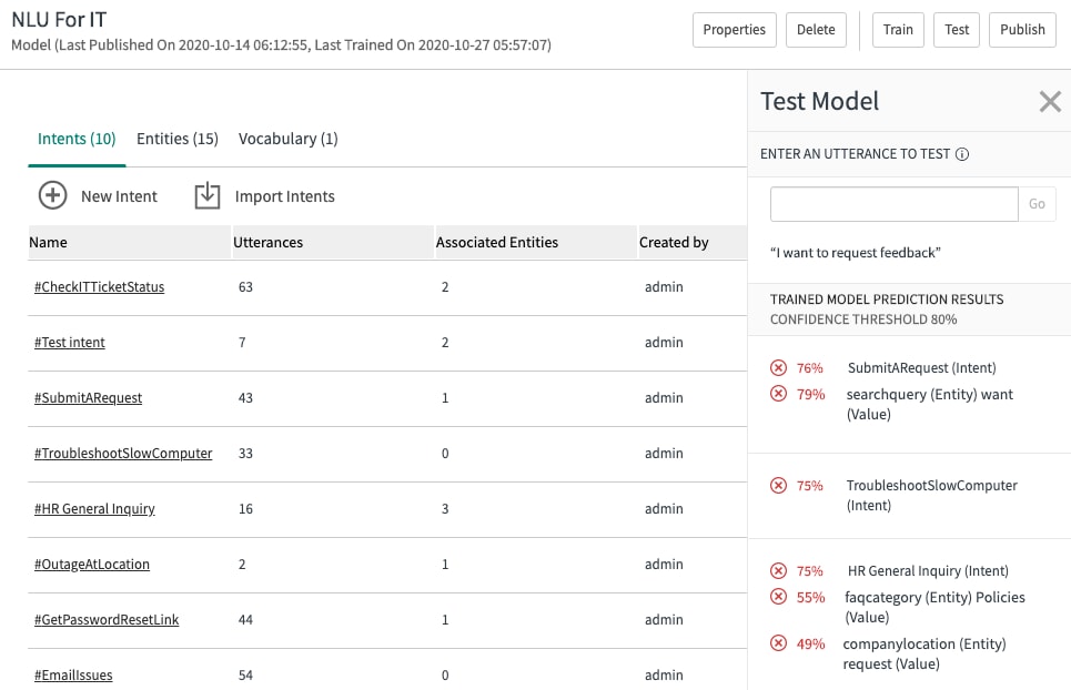 Solved: NLU Utterances - Use of filler words - ServiceNow Community