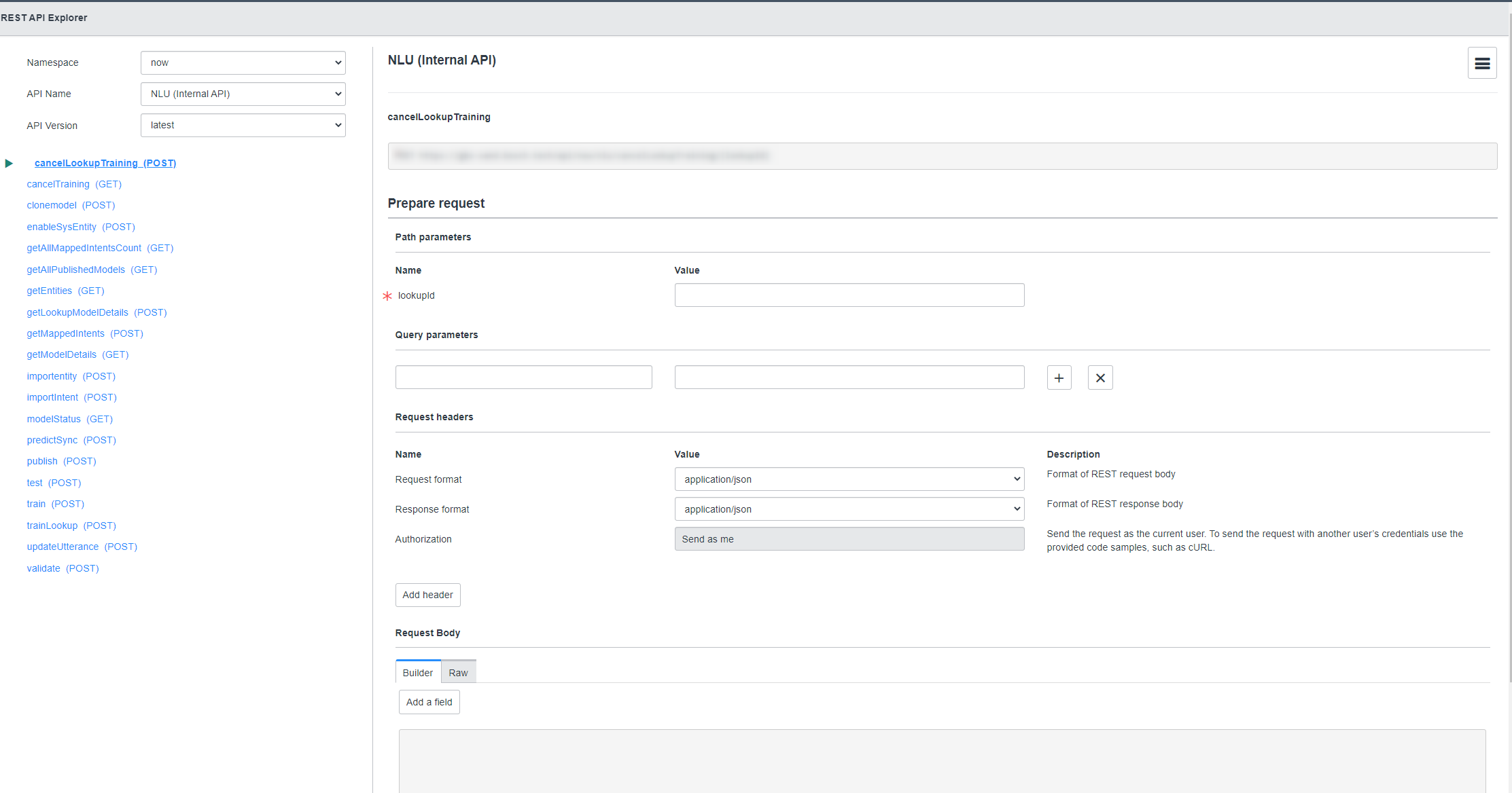 How to use NLU API? - ServiceNow Community