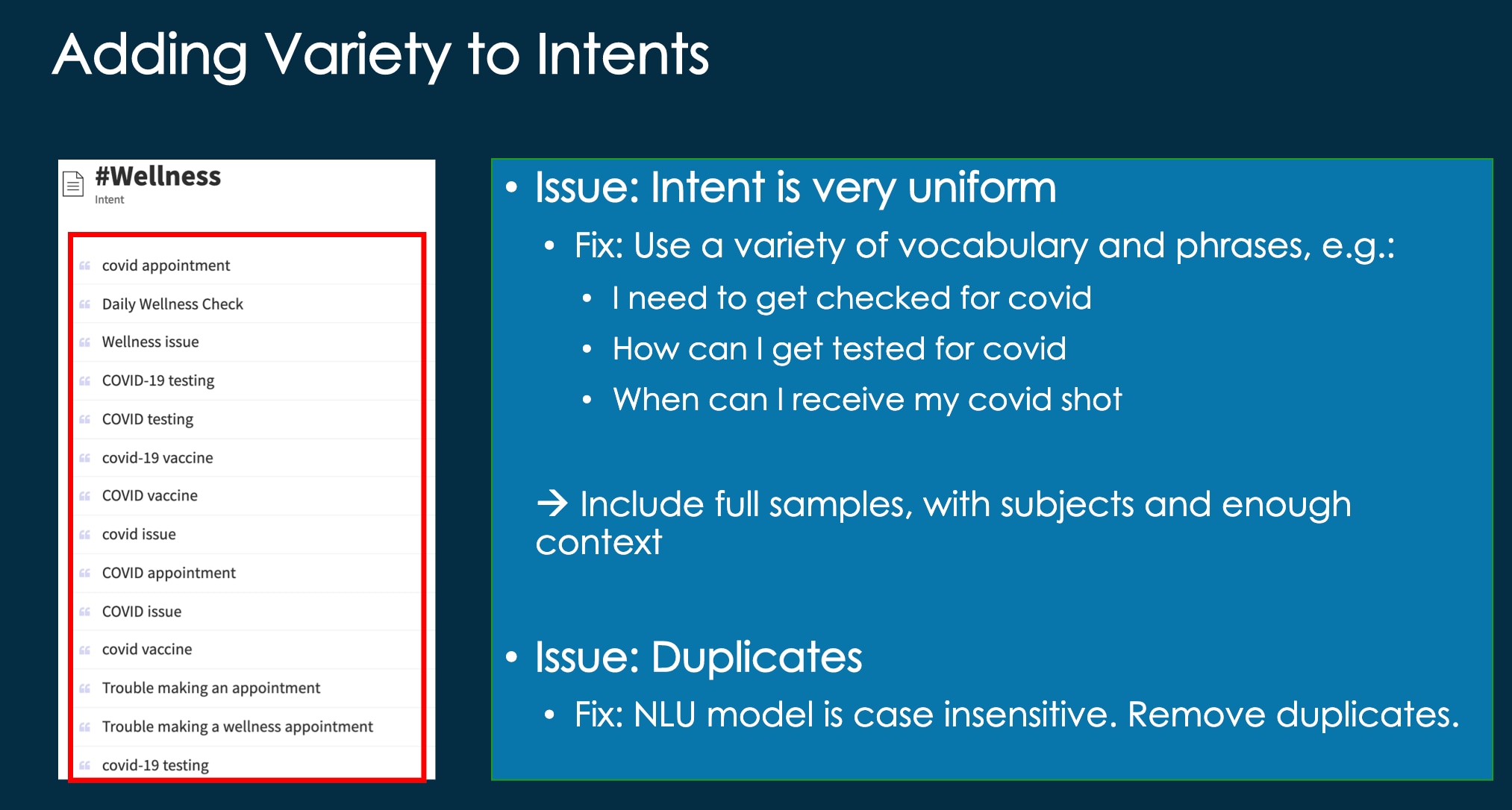 In-depth guide to building good NLU Models - ServiceNow Community
