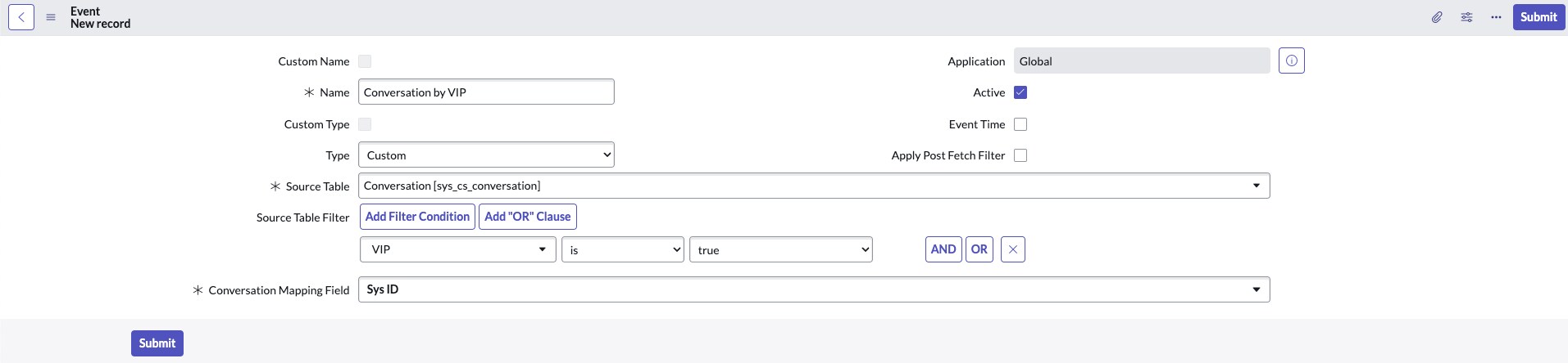 How to track VIP users in the Conversational Analy... - ServiceNow ...