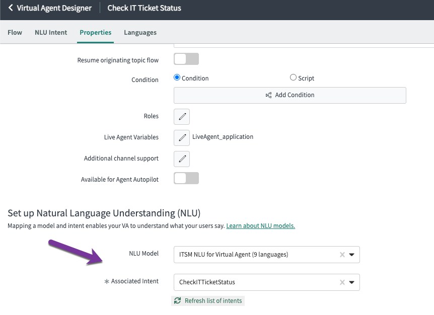 Enabling NLU for the Virtual Agent - ServiceNow Community
